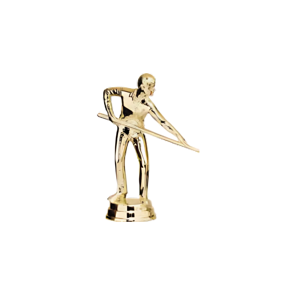 Pool Player Figurine – Woolf's Trophies And Engravers